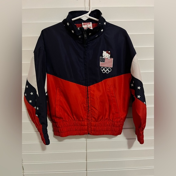 Hello Kitty | Jackets & Coats | Hello Kitty Navy And Red Team Usa ...